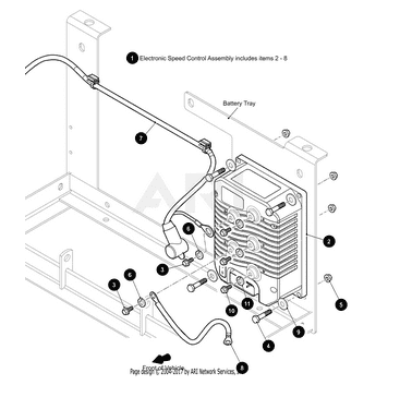 EZGO Express S4 72v SVC Controller Kit