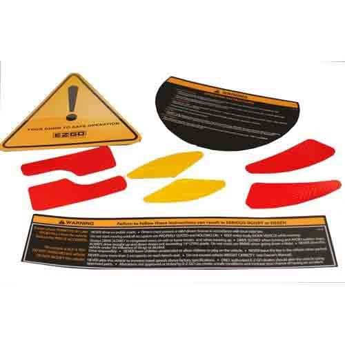 EZGO RXV Basic PTV Decal Kit