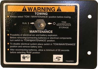 EZGO Tow Switch Assm