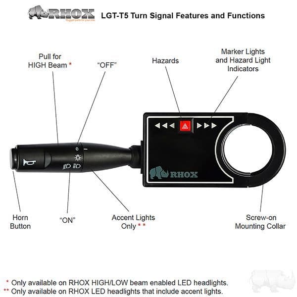 RHOX Self-Canceling Plug and Play Turn Signal Kit 12V