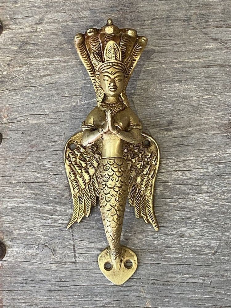 apsara goddess door handle