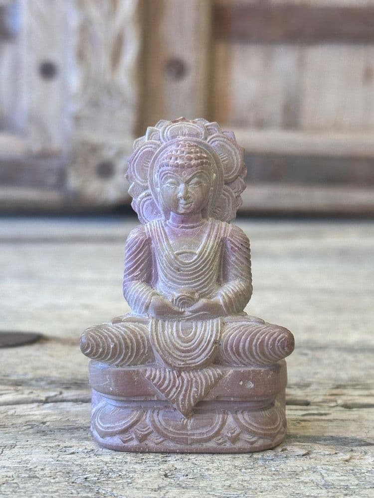 Soapstone Buddha Hand Carved from Orissa