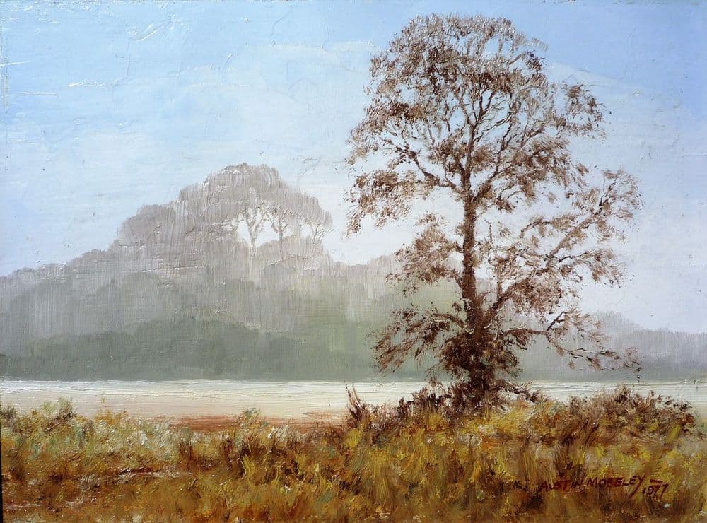Austin Moseley Winter Morning oil on board