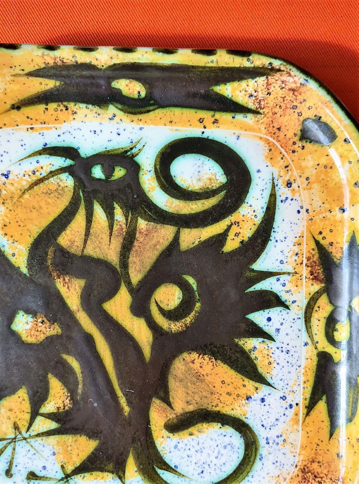Celtic Pottery Newlyn Phoenix Platter