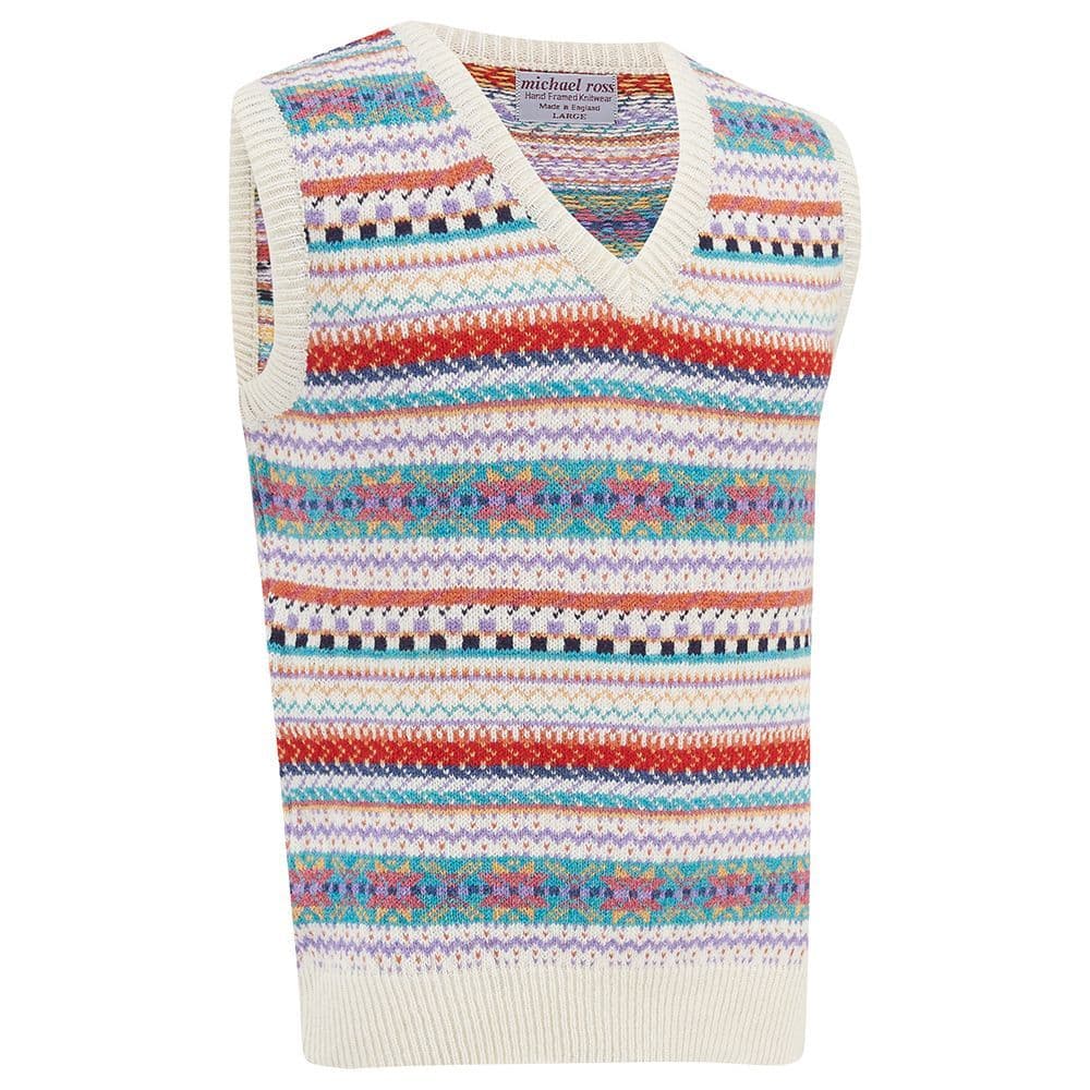 MOUNTAIN HIGH FAIR ISLE SLIP OVER KNITWEAR