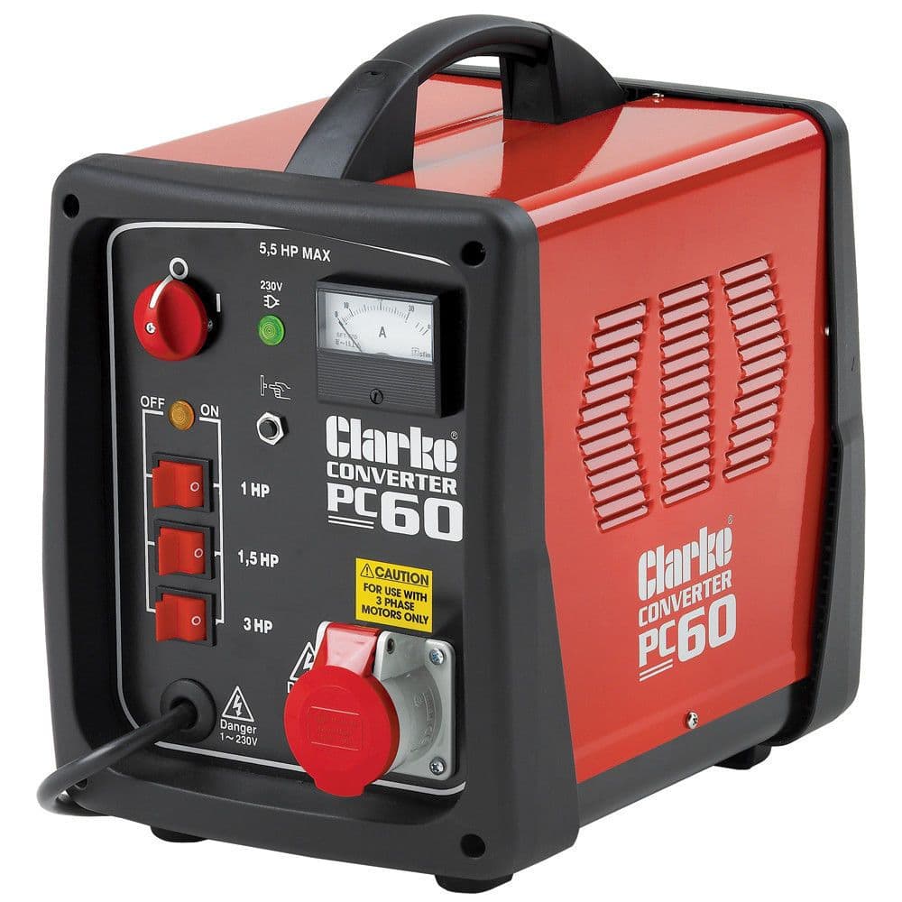 Watts the Fuss? The Clarke PC60 Single-Phase to Three Phase In A Flash