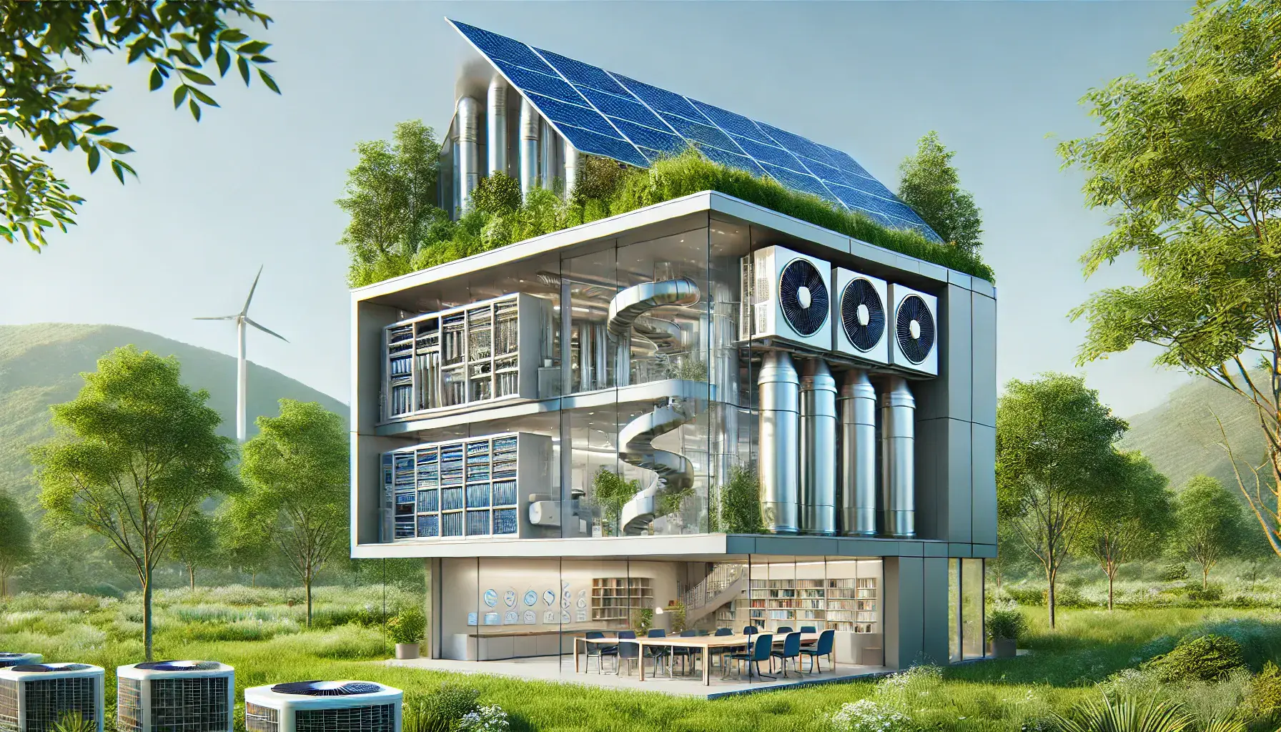 Eco-Capsules, Keeping Volumetric Buildings Green and Breezy With HVAC
