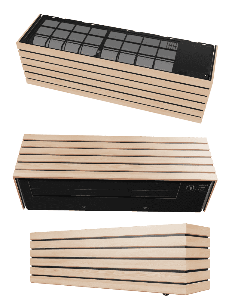 Toshiba DAISEIKAI 10 Luxury Wood Air Conditioning With Natural Warmth ...