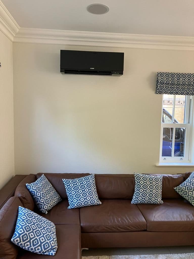 Alpha HVAC, Beauty of Sleek and Stylish Mitsubishi Zen MSZ Home Air ...