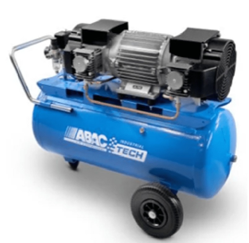 ABAC Tech ATF-S 4 100 10 230/1/50 CE Oil-Free Silent Air Compressor ...