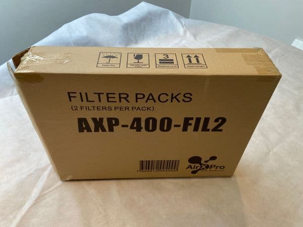 Air X Pro AXP-400 Air Purifier Replacement Filter Pack Twin Set AXP-400 ...