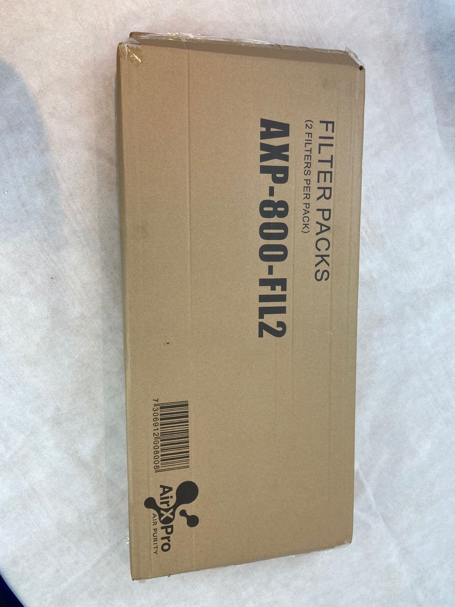 Air X Pro AXP-800 Air Purifier Replacement Filter Pack Twin Set AXP-800 ...