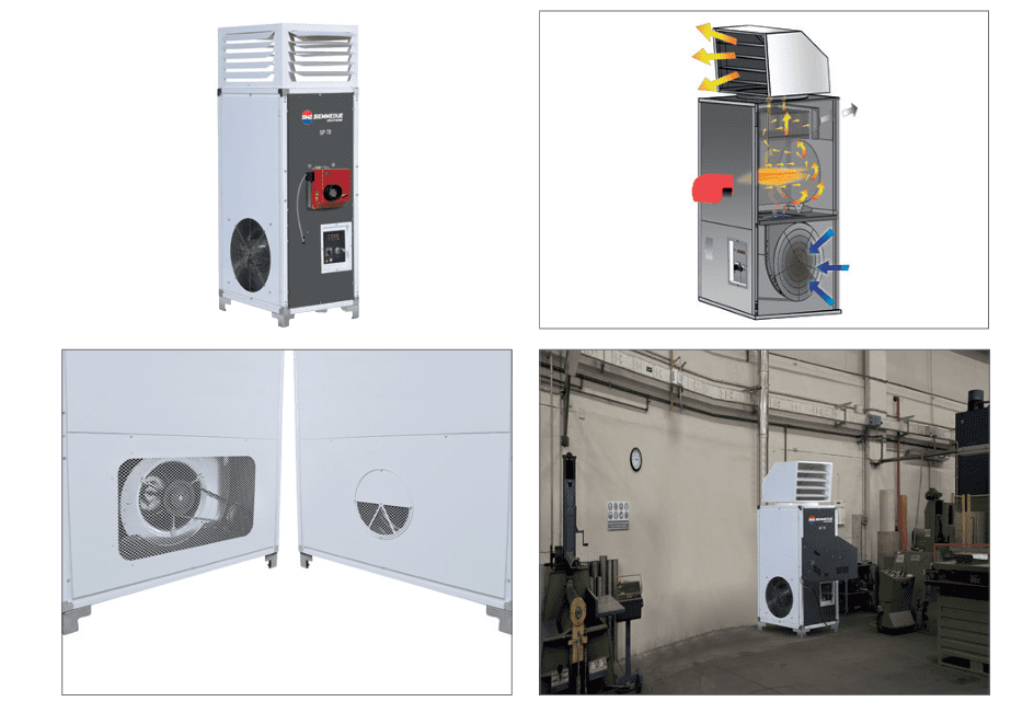 Arcotherm SP235 Natural Gas And LPG Fixed Heater 218Kw/741200Btu 220 ...