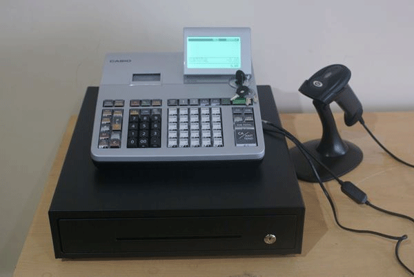 Casio SE-S400 SES400 Scanning Cash Register EPoS Terminal Till