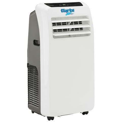 Clarke AC10050 Air Conditioner With Dehumidifier 3 Speed Fan Remote ...