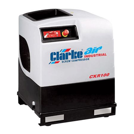 Clarke CXR100 Industrial Screw Air Compressor 10hp 37 1cfm 400V 50Hz