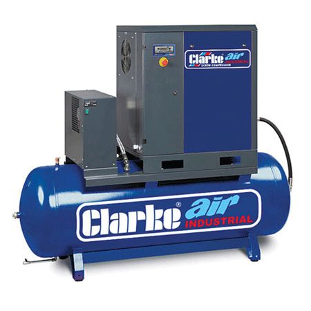 Clarke CXR15RD Industrial Screw Air Compressor 15hp 53cfm 400V 50Hz