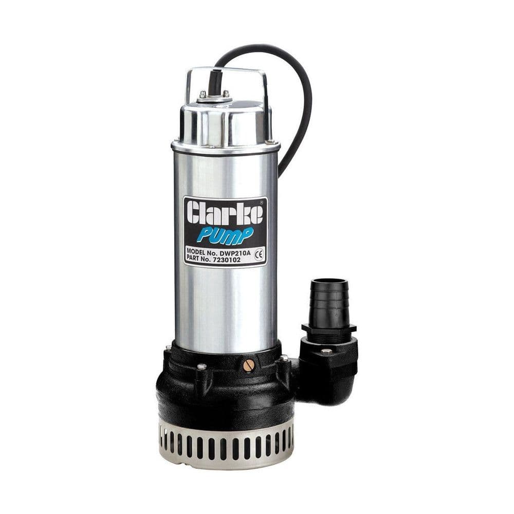 Clarke DWP210A 2 Submersible Dirty Water Pump With Float Switch 600 ...