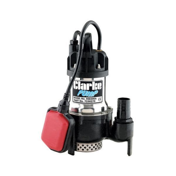 Clarke HSE200A 38mm Submersible Water Pump 420 Litres/Min 240V 50Hz