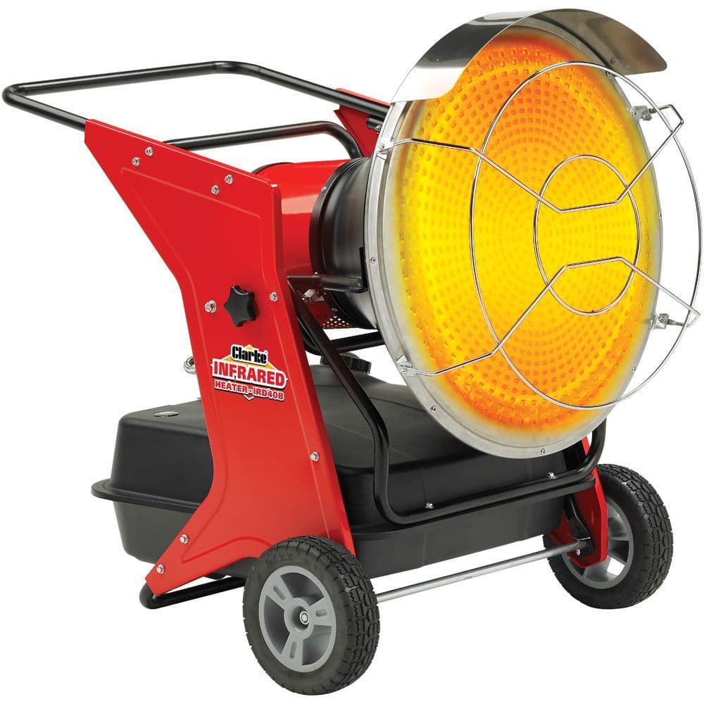 Clarke IRD40B Diesel Infrared Space Heater Direct Combustion 40Kw ...