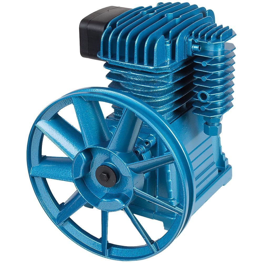 Clarke NH75A Twin Cylinder Air Compressor Pump 7 5 hp 30 CFM With Air ...