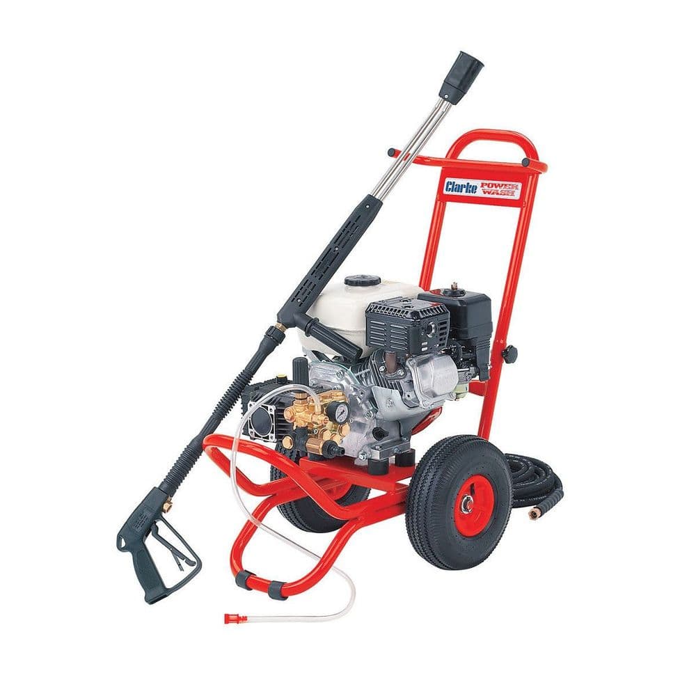 Clarke PLS135AH Professional Heavy Duty Petrol Powered Pressure Washer ...