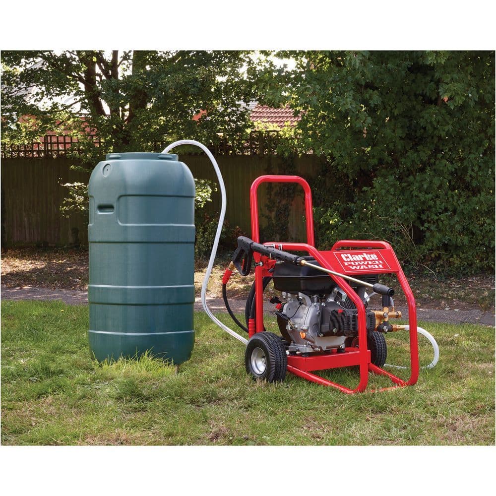 Clarke PLS220 9HP Heavy Duty Euro 5 Petrol Engine Pressure Washer 240 ...