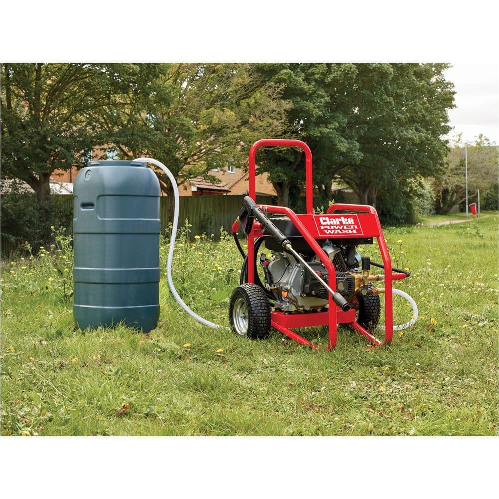 Clarke PLS265B Heavy Duty Petrol Powered Pressure Washer 16 5 l/min 13 ...