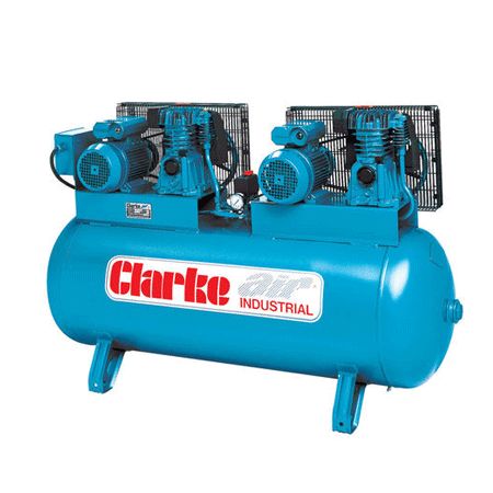 Clarke SE29D270ND Electric Powered Industrial Air Compressor O/L 270L ...