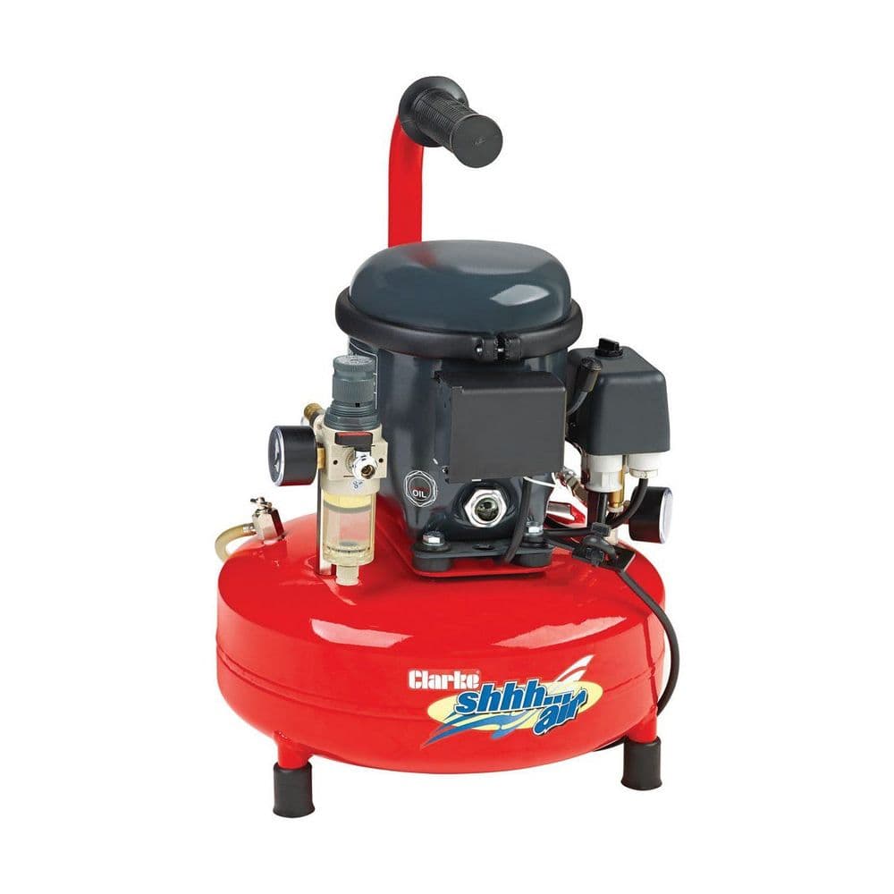 Clarke ShhhAir 30/9 Quiet Run Compressor 116 psi 0 88 cfm 9 Litre Air ...