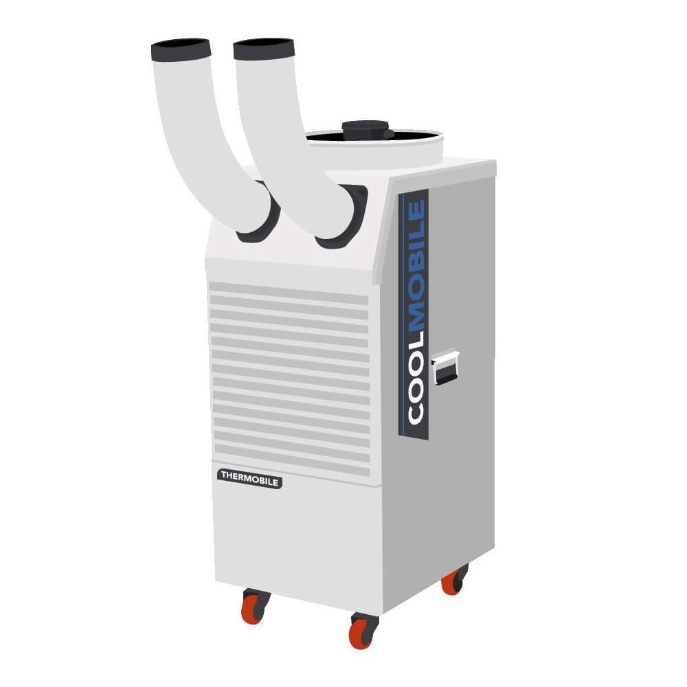 CoolMobile 24 Ind High Output Duct-able Portable Air Conditioning 7Kw ...