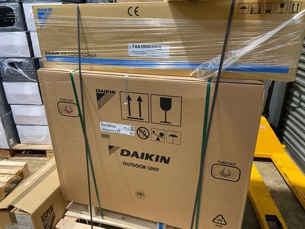 Daikin Air Conditioning FAA100A AZAS100MV1 Wall Mounted Active Inverter ...