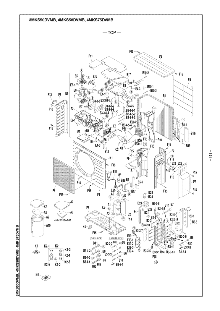 Daikin Air Conditioning Spare Part 1595804 PRINTED CIRCUIT ASS Y CONTROL