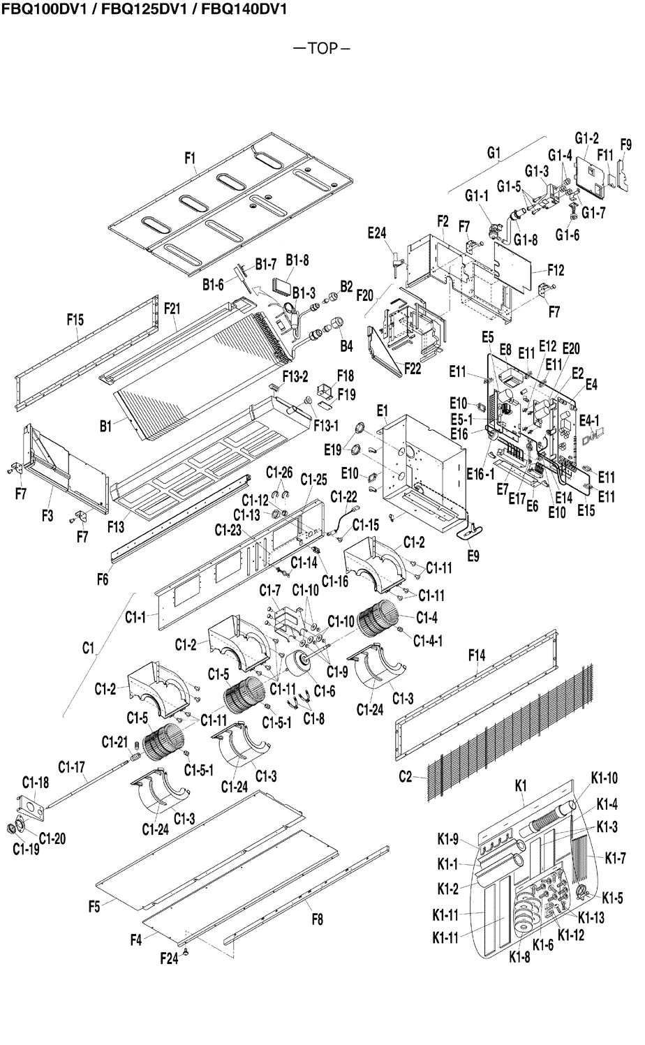 Daikin Air Conditioning Spare Part 2007588 PRINTED CIRCUIT BOARD ASSY ...