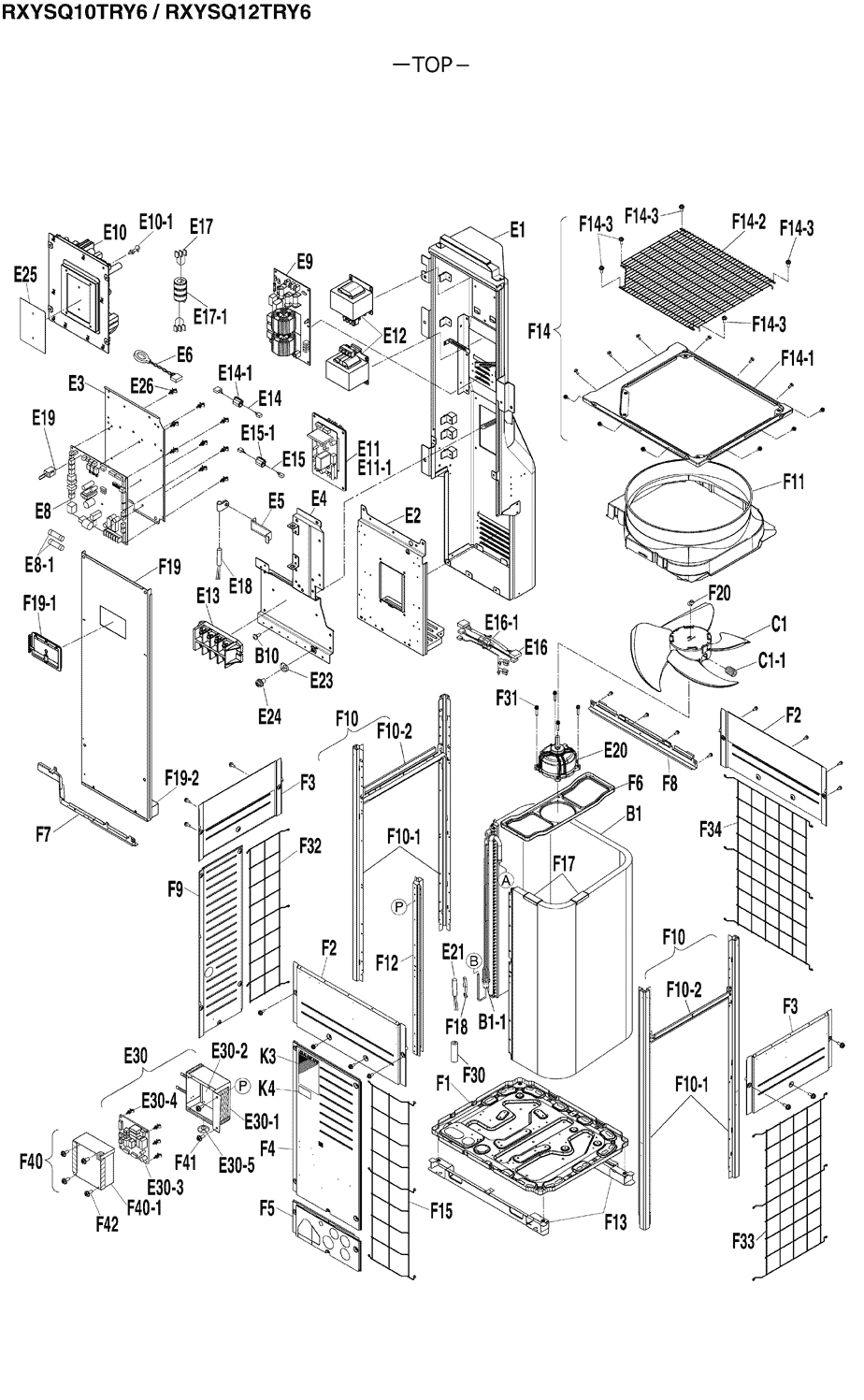 Daikin Air Conditioning Spare Part 4012582 PRINTED CIRCUIT ASSY INVERTER PC1116-1 C