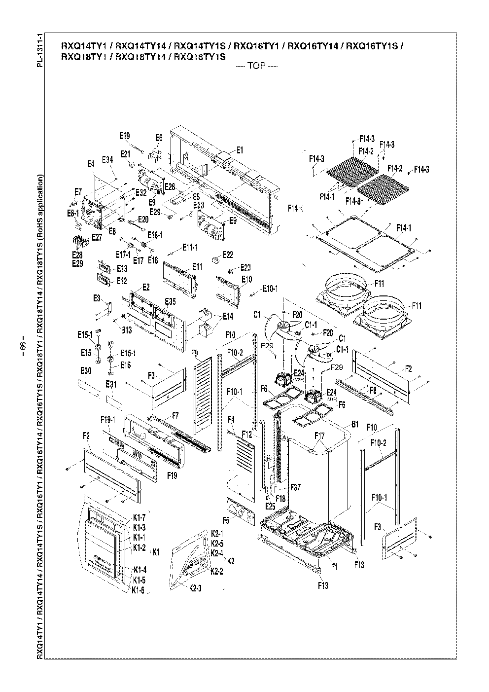Daikin Air Conditioning Spare Part 4012622 PRINTED CIRCUIT ASSY FAN ...