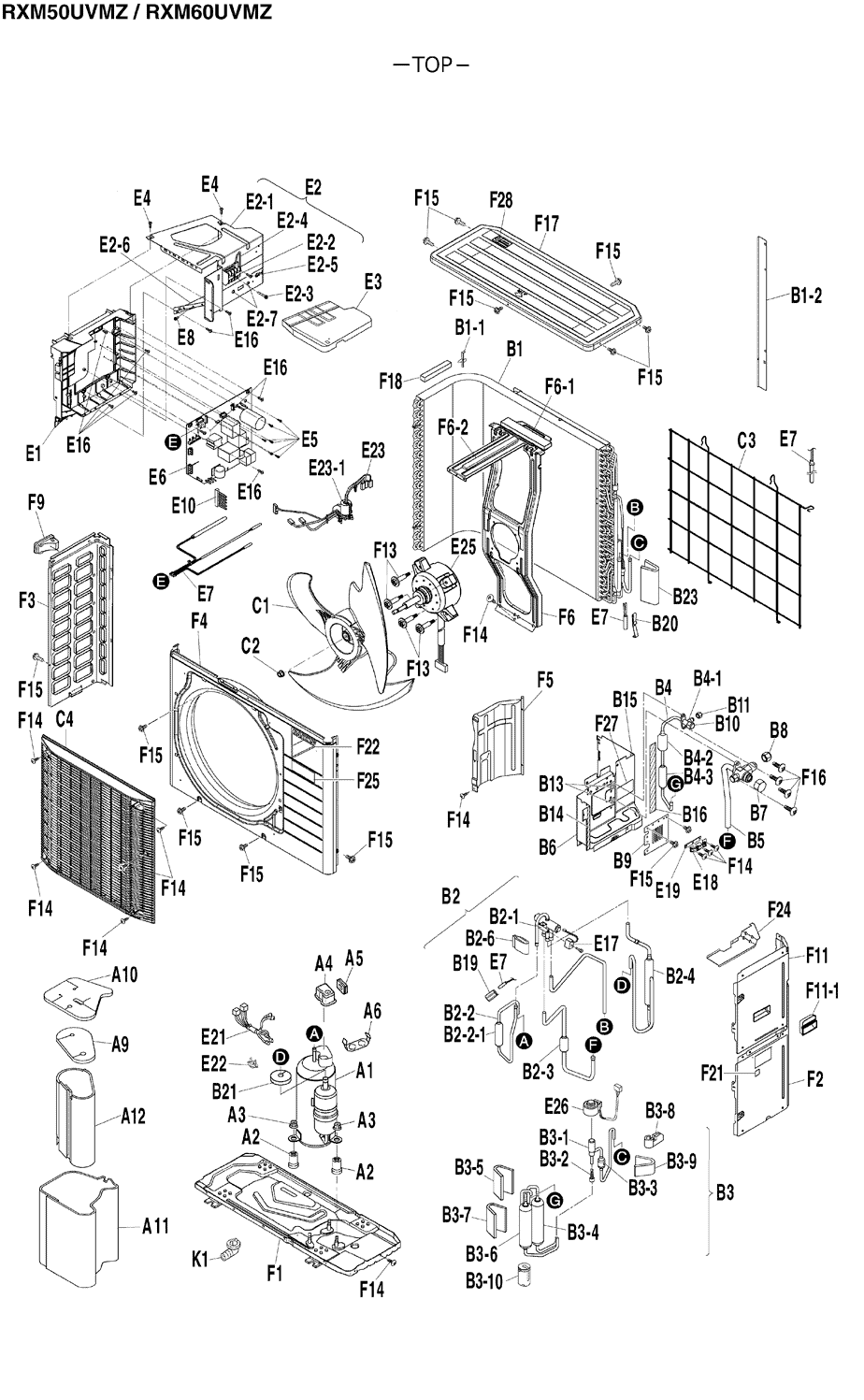 Daikin Air Conditioning Spare Part 4016986 FAN MOTOR