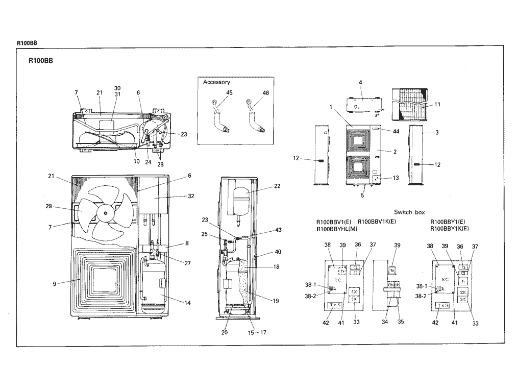 Daikin Air Conditioning Spare Part 4021224 COMPRESSOR JT1GCVDKYR T REYQ ...