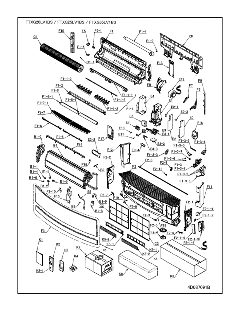 Daikin Air Conditioning Spare Part 5004081 DC FAN MOTOR