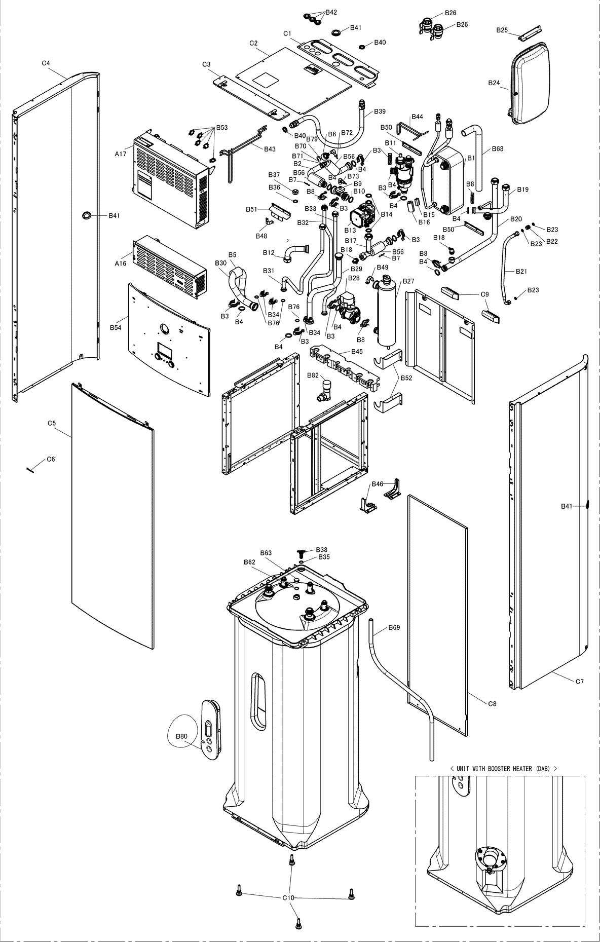 Daikin Air Conditioning Electrical Spare Parts