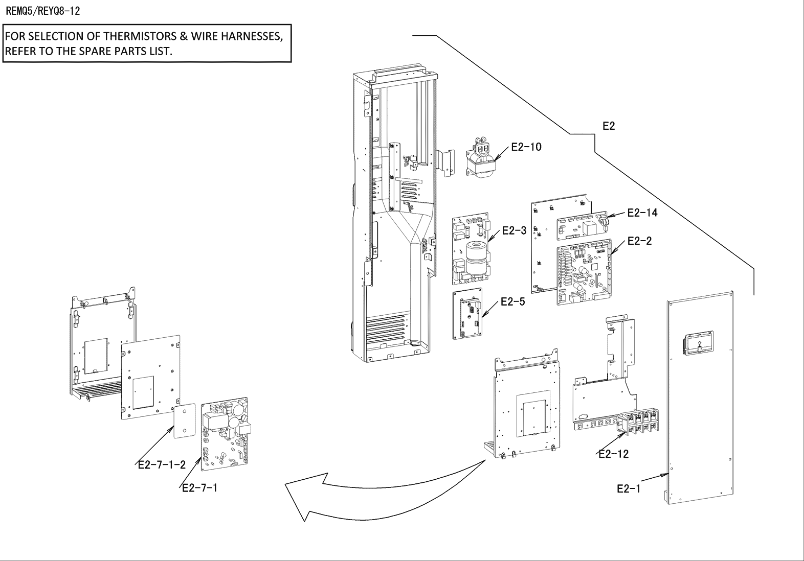 Daikin Air Conditioning Spare Part 5023344 PCB ASSY MAIN EB13028-5 B