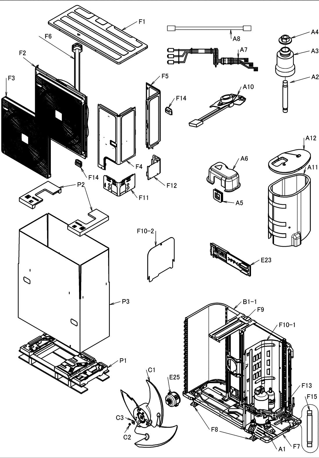 Daikin Air Conditioning Spare Part 5024703 DC FAN MOTOR