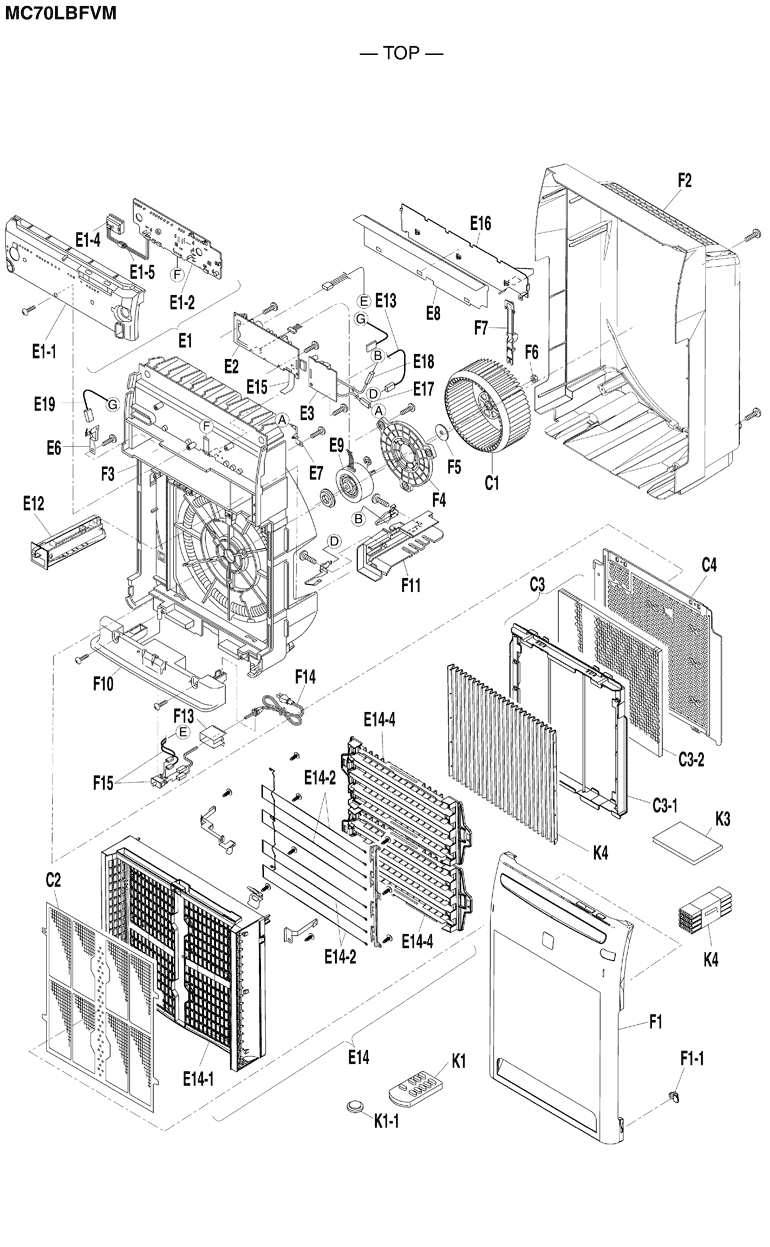Daikin Air Conditioning Spare Part 6018178 PCB ASSY POWER