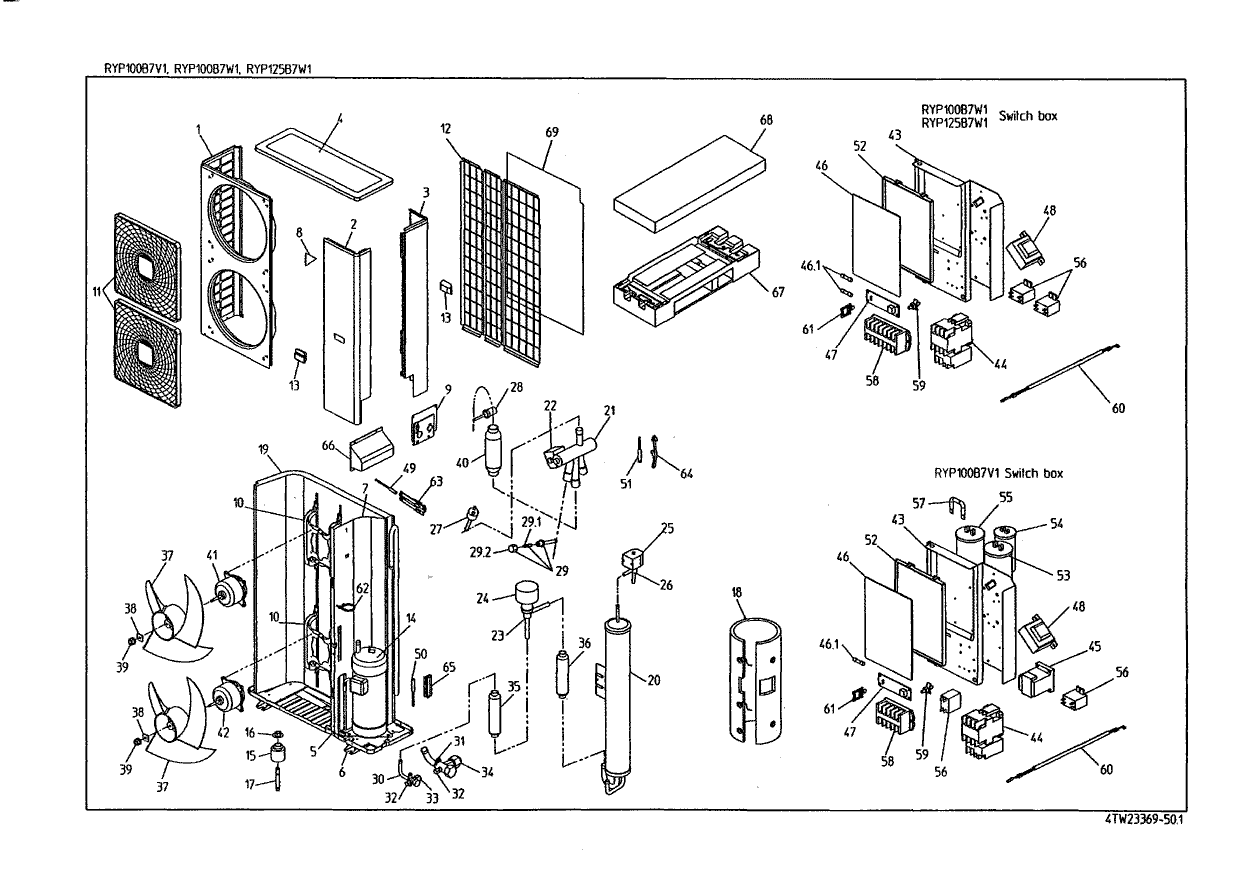 Daikin Air Conditioning Spare Part 690122P PCB ASSY EC0040