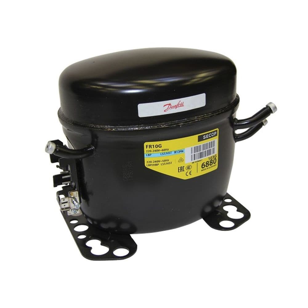 Danfoss Refrigeration Compressor FR10G LMHBP HST R134A Tubed 240V 50Hz