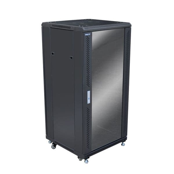 Eagle 24U Network/Data Rack Cabinet with Glass Door