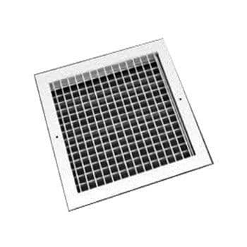 Egg Crate Grille Duct Various Diameters Satin Anodised Finish
