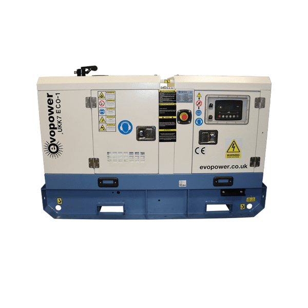 Evopower UKK7ECO-1 Slow-running Kubota Powered Diesel Generator 25kVA ...