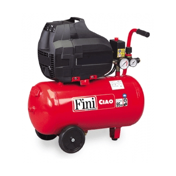 Fini Ciao 25/1850 Portable Air Compressor Direct Drive Oil Free 1/5HP 6 ...
