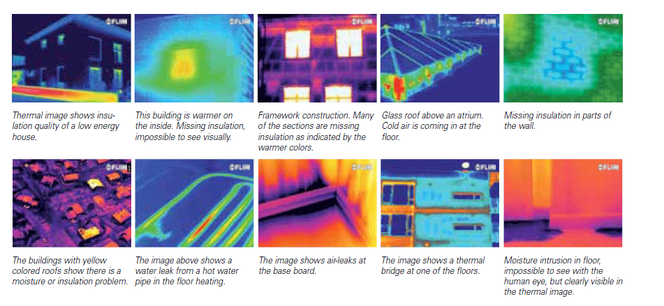 FLIR i5 Thermal Imaging Camera 100 x 100 Pixel Image Quality